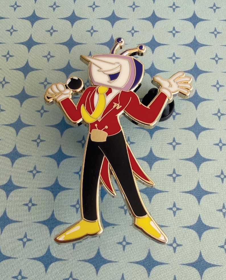 Deltarune Tenna Enamel Pin - Etsy