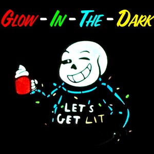 Undertale Christmas Sans Glow-in-the-dark Enamel Pin + Freebie - Etsy