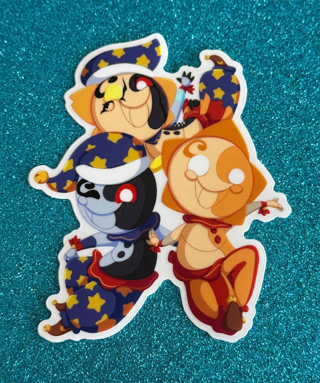 Smol Sun/ Mini Moon / Eensy Eclipse Sticker - Etsy