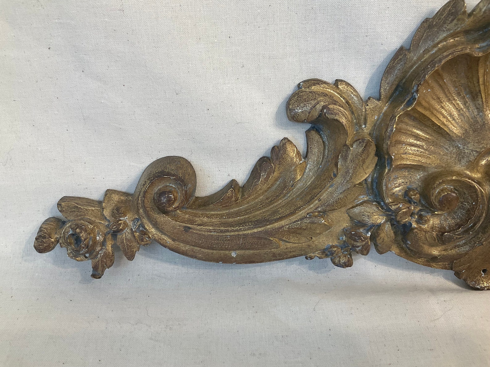 French Bronze Antique Pediment embellishment Furniture Trim - Etsy