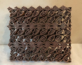 Antique French Indonesian Copper Batik Tjap Printing Blocks ,stamps ...
