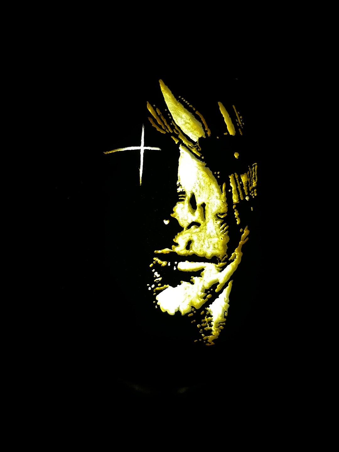 Sandman Face (inspired by the Comic Series) - Foam Pumpkin Carving - Etsy