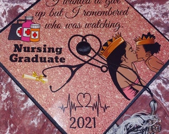 Graduation Cap Topper Label/criminal Justice Major/ Future FBI - Etsy