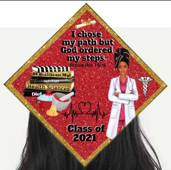 Graduation Cap Topper/ Dietician - Etsy