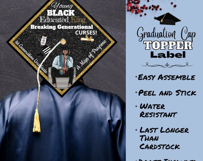 Custom Graduation Cap Topper Personalized Grad Cap Senior Class of Gift ...