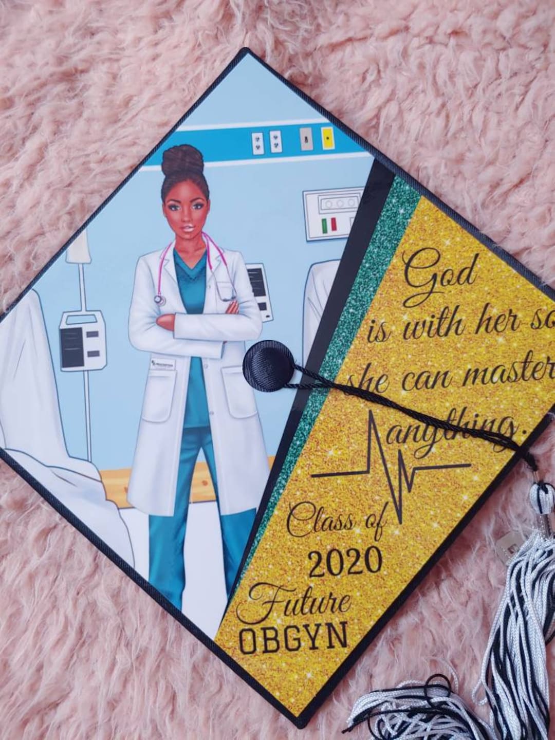 Graduation Cap Topper/future Obgyn/doctor - Etsy