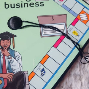 Graduation Cap Topper/ Banker - Etsy