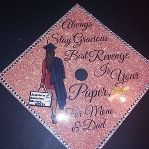 Graduation Cap Topper | Etsy