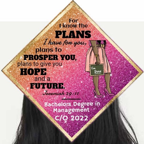 Graduation Cap Topper/ Dietician - Etsy