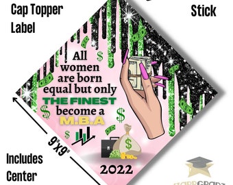 Mba Graduation Cap - Etsy