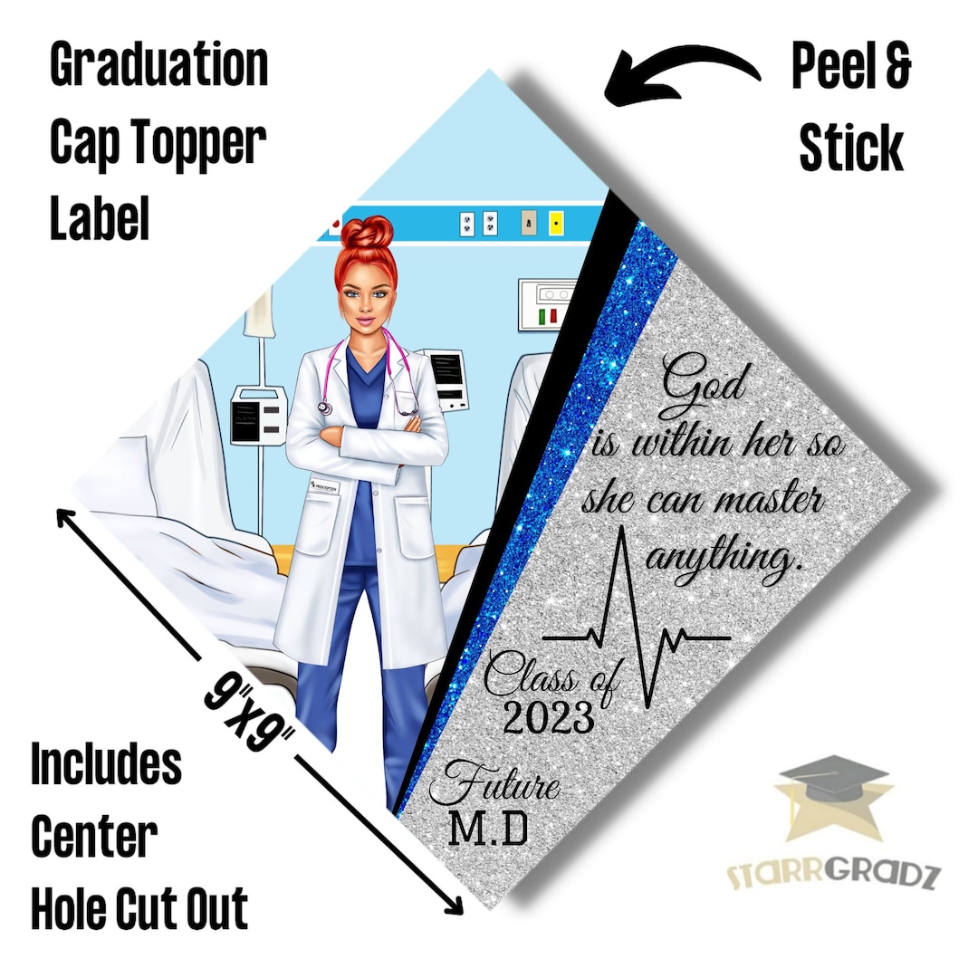 Graduation Cap Topper/future Md/doctor - Etsy