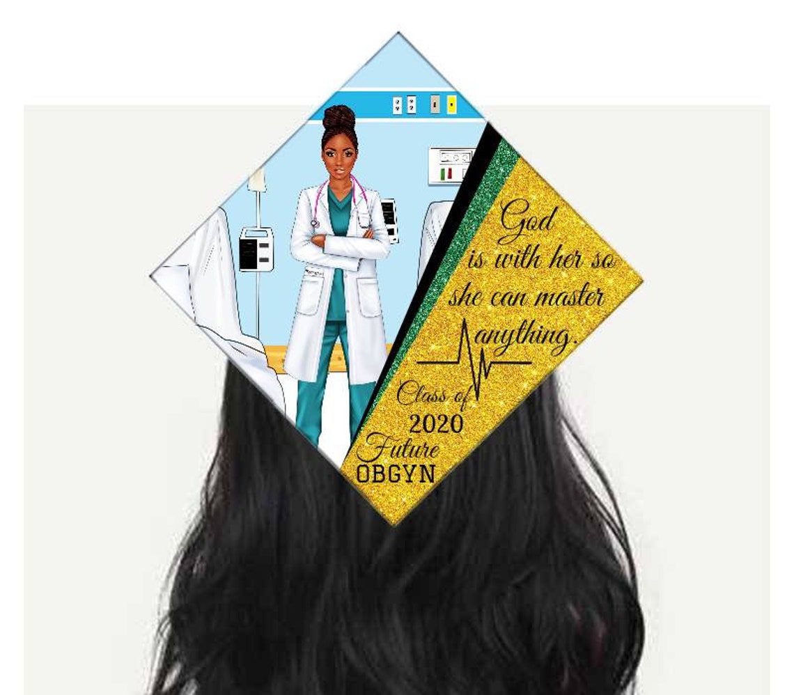 Graduation Cap Topper/future Obgyn/doctor - Etsy