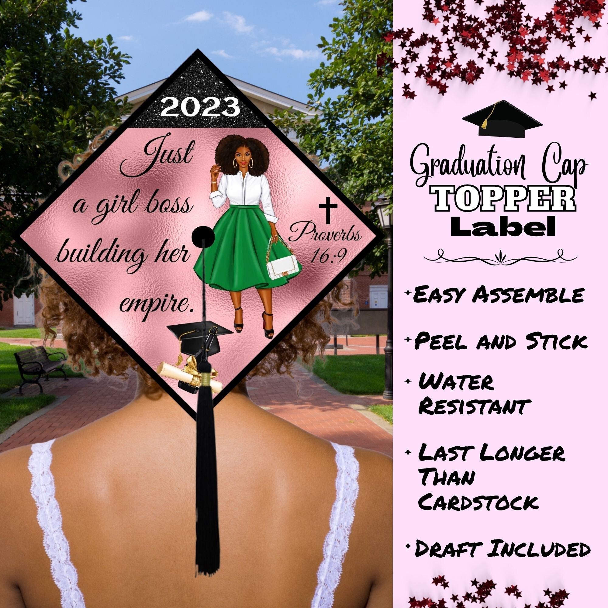 Graduation Cap Decoration Sorority