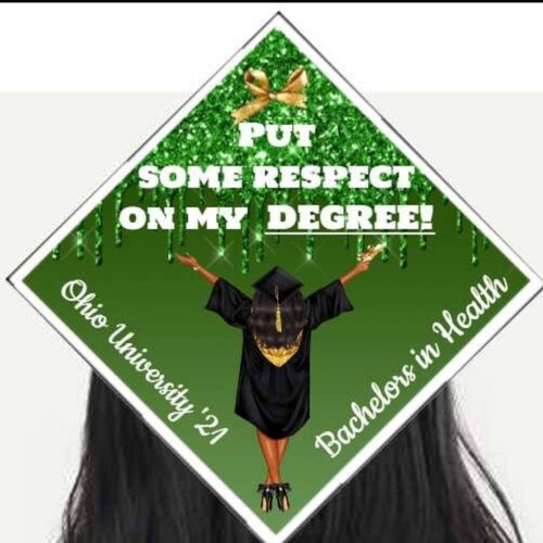 Graduation Cap Topper Label/ Breaking Generational Curses/1st - Etsy
