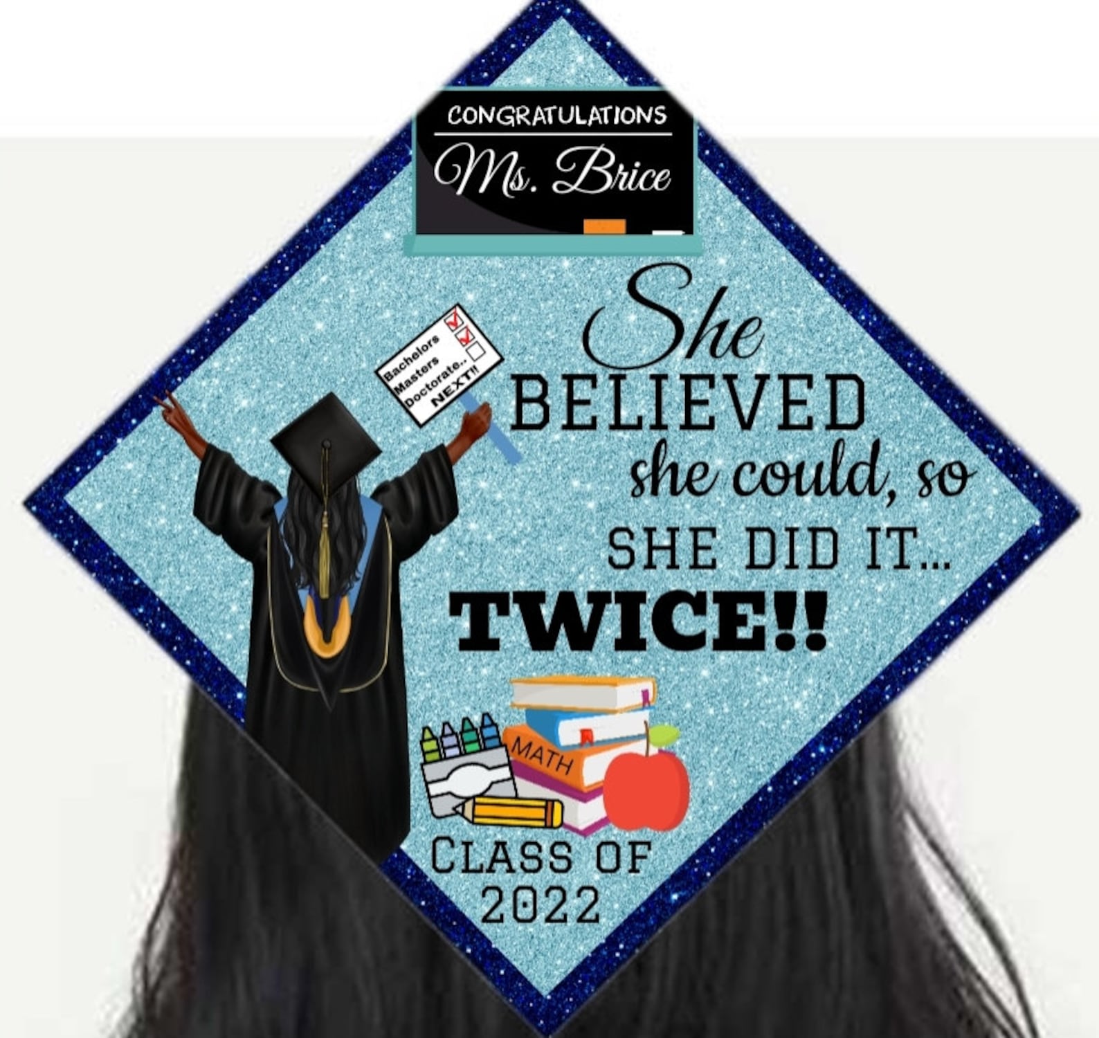 Graduation Cap Topper/teacher/educator - Etsy