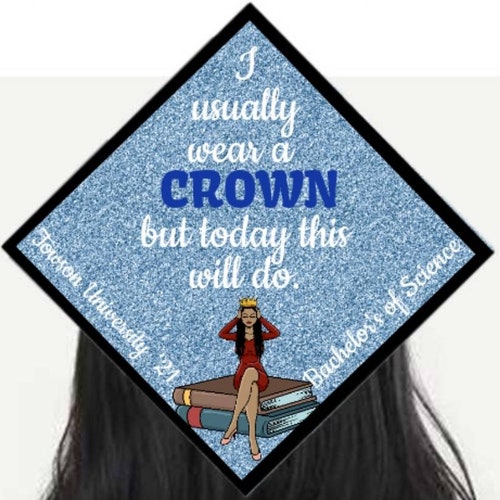 Graduation Cap Topper Label/ Breaking Generational Curses/1st - Etsy