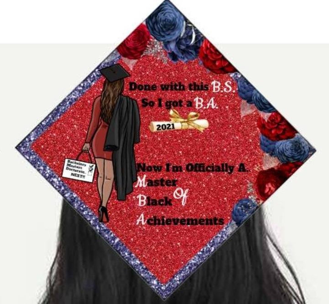 Graduation Cap Topper/mba - Etsy
