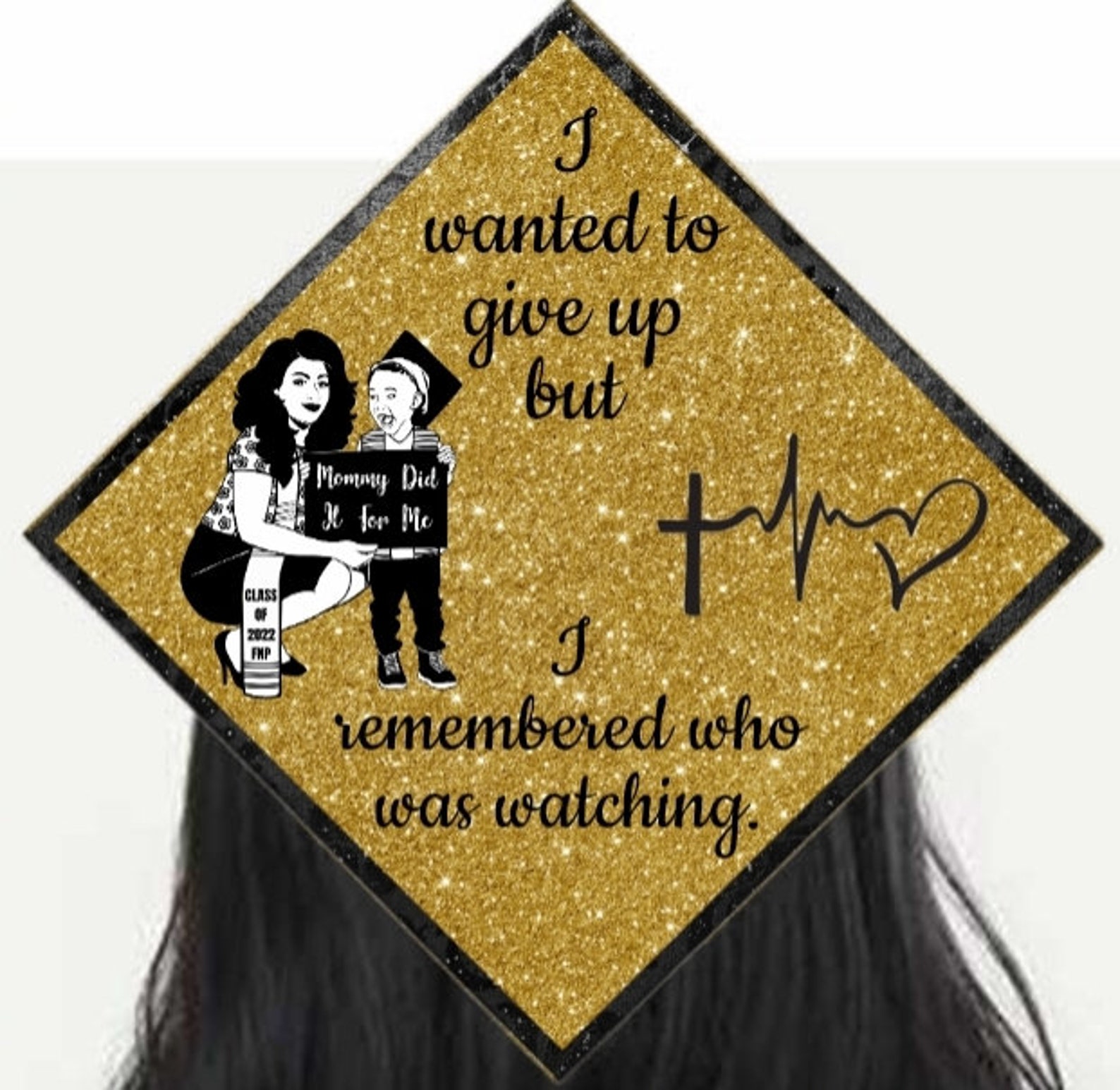Graduation Cap Topper/ FAMILY/SON/MOM - Etsy