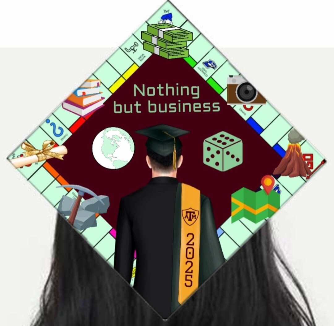 Graduation Cap Topper/ Business - Etsy
