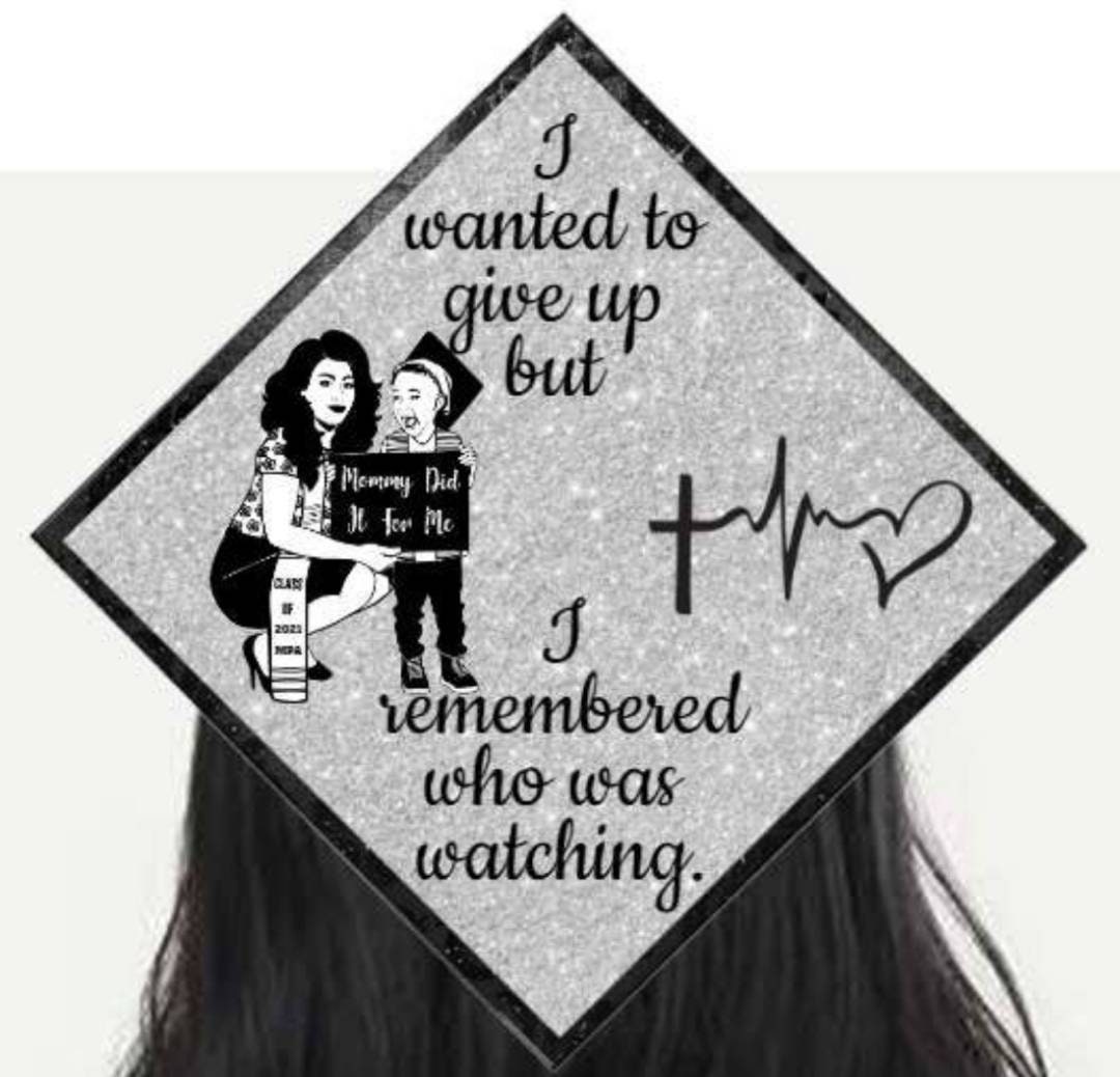 Graduation Cap Topper/ FAMILY/SON/MOM - Etsy