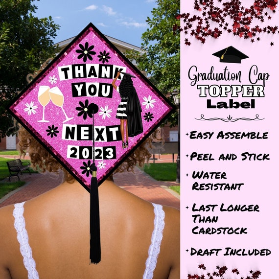 Graduation Label Topper