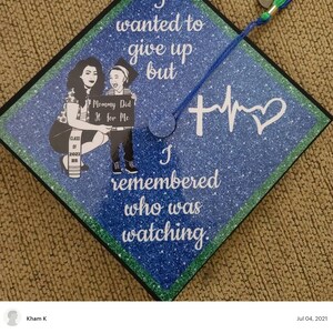Graduation Cap Topper/ FAMILY/SON/MOM - Etsy