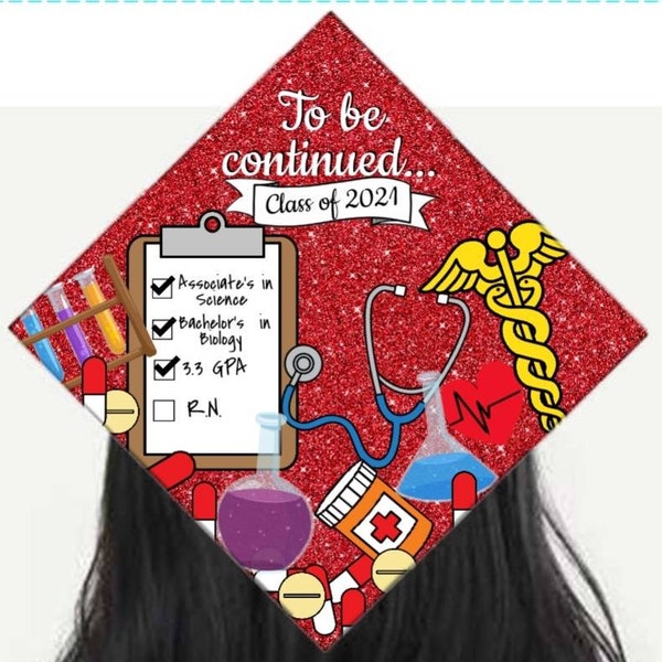 Medical Assistant Graduation Cap - Etsy