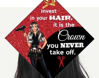 Cosmetology Graduation Cap | Etsy