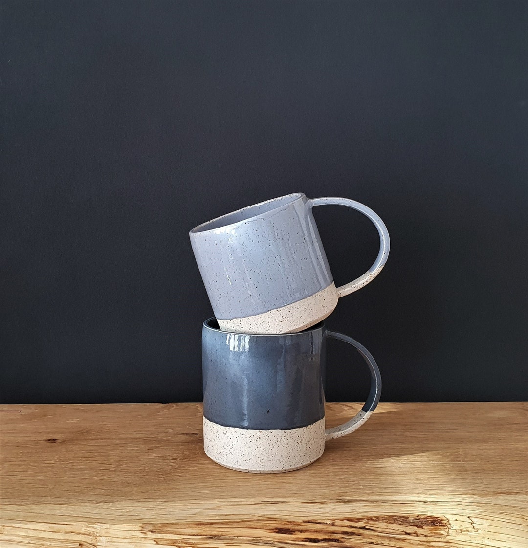 Grey Handmade Coffee Mug // Modern Ceramic Cup // Tea Cup // - Etsy