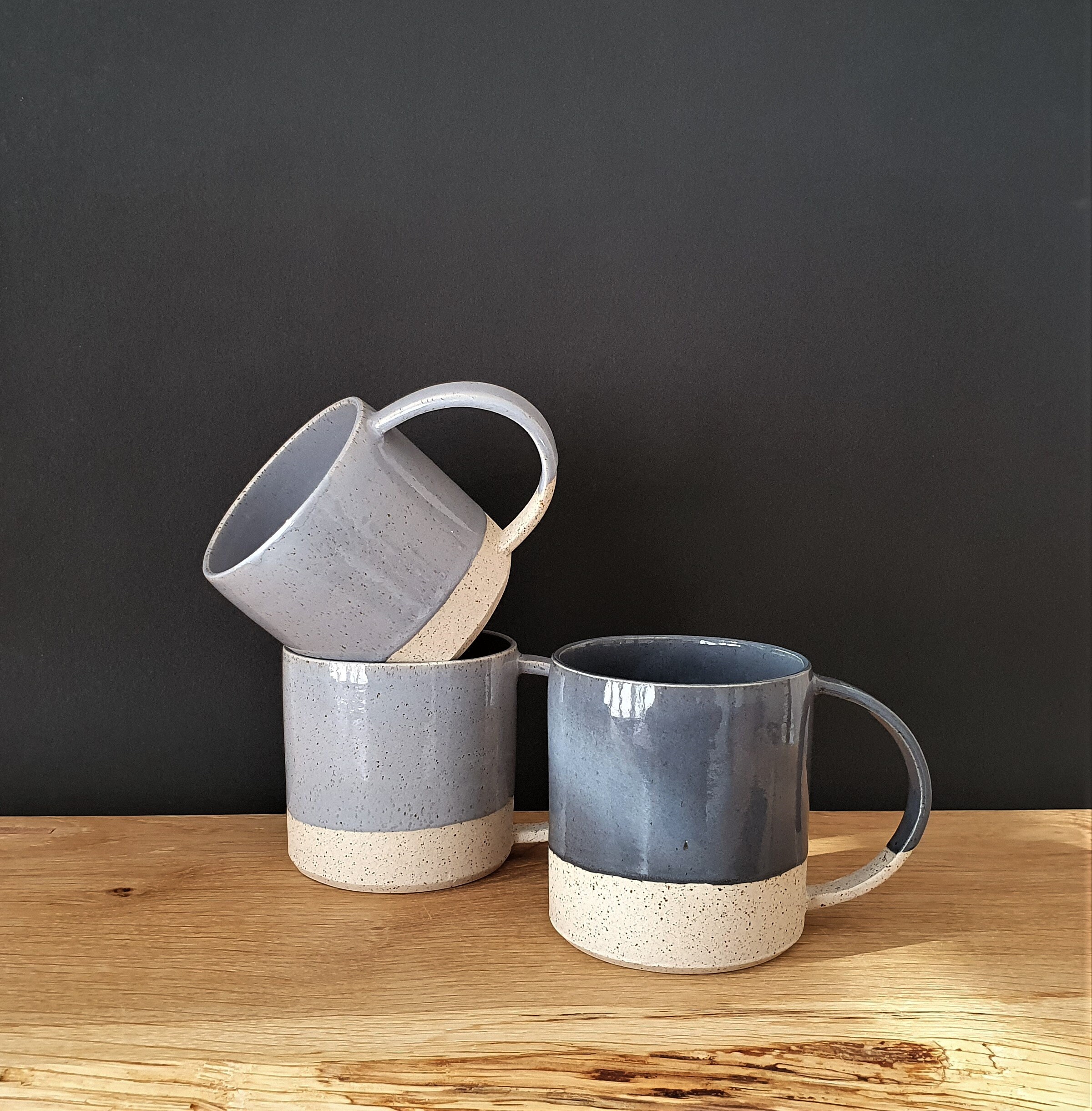 Grey Handmade Coffee Mug // Modern Ceramic Cup // Tea Cup // - Etsy