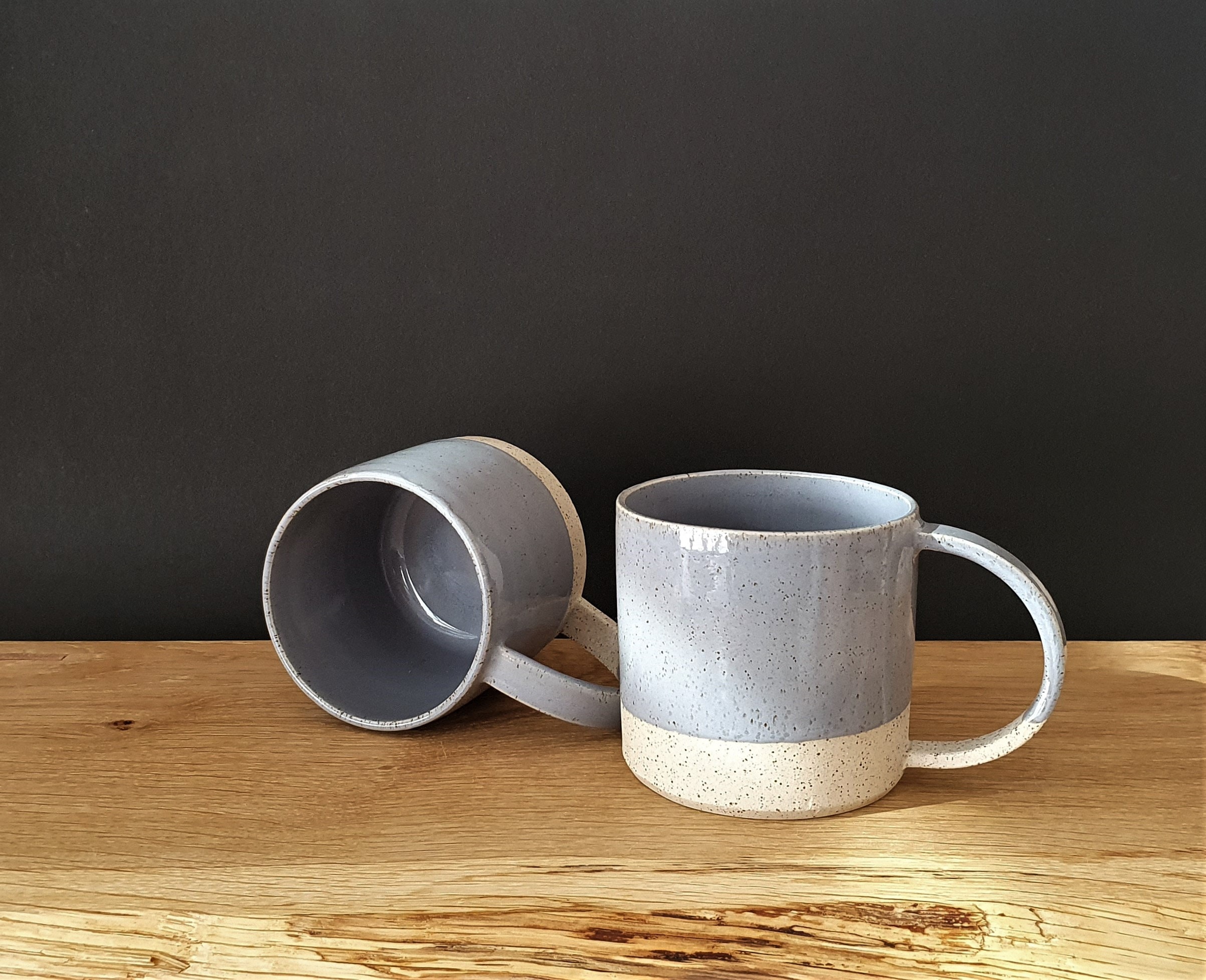 Grey Handmade Coffee Mug // Modern Ceramic Cup // Tea Cup // - Etsy