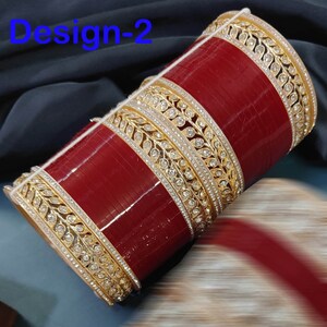 Indian Bridal Choora Set/ Wedding Chooda/traditional Bridal Chuda ...