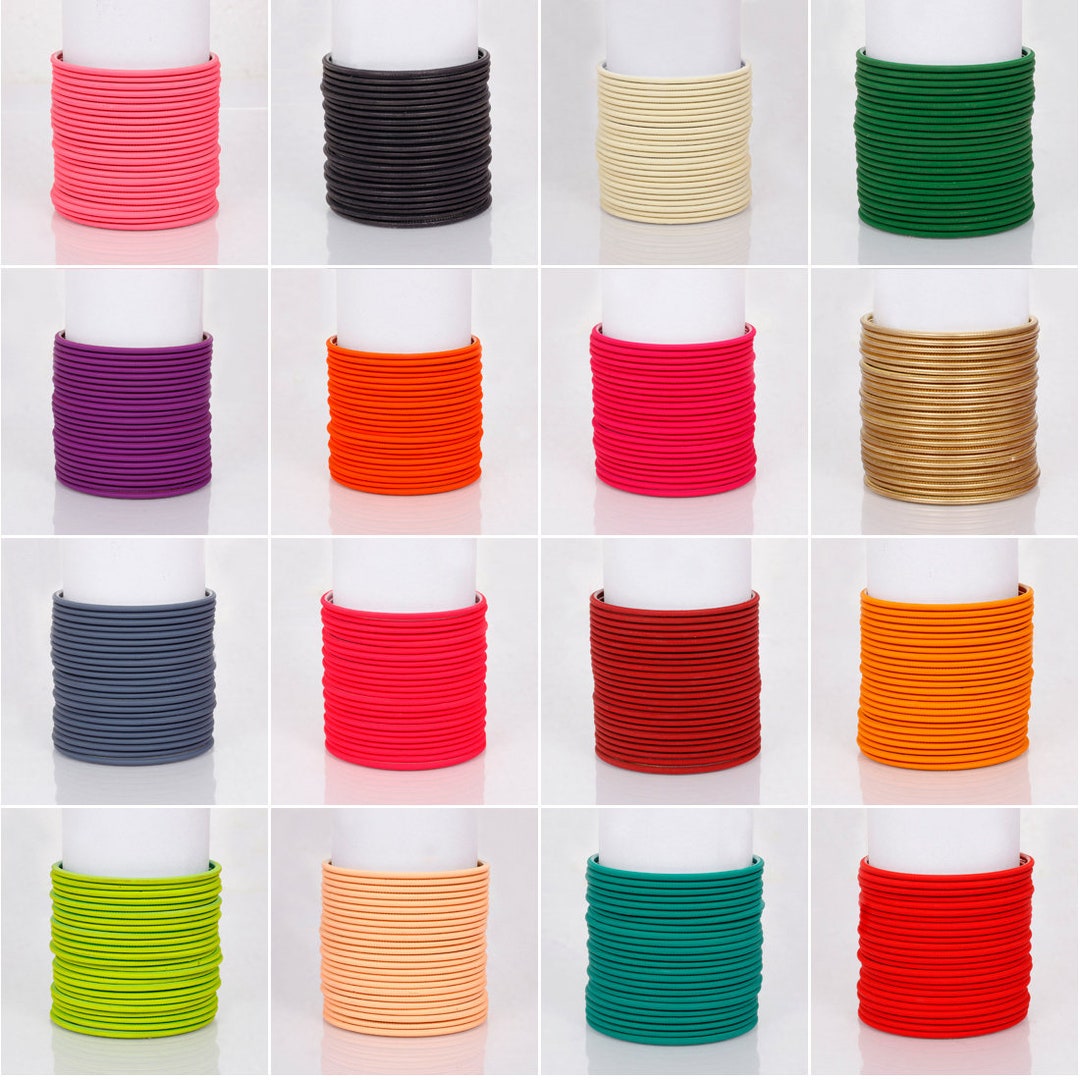 Indian Bollywood 30 Neon Color Bangle Set Women Wedding Wear Churi Set ...