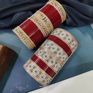Indian Bridal Choora Set/ Wedding Chooda/traditional Bridal Chuda ...