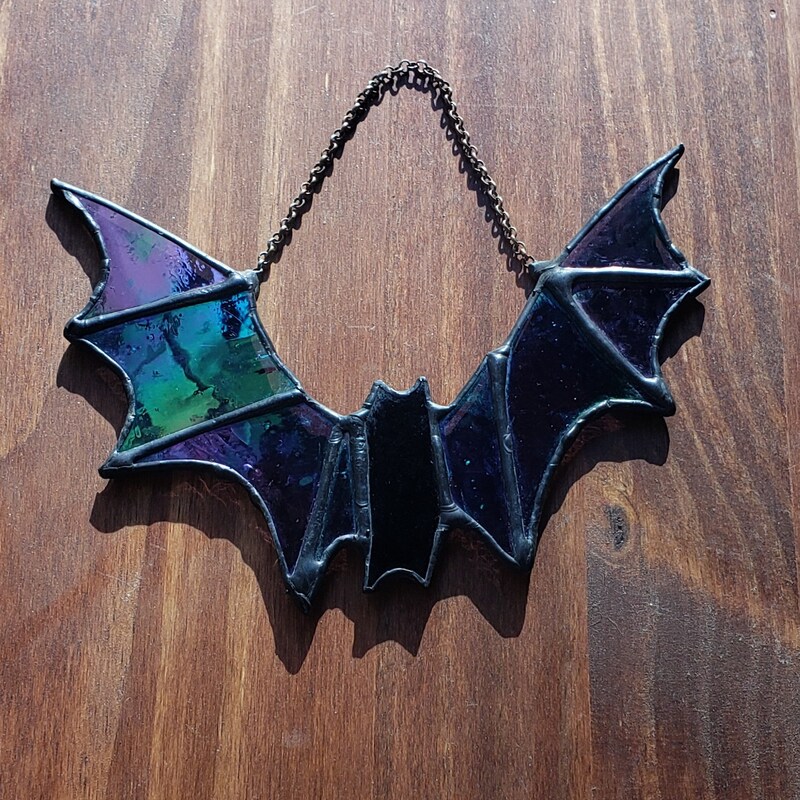 Stained Glass Bats - Etsy
