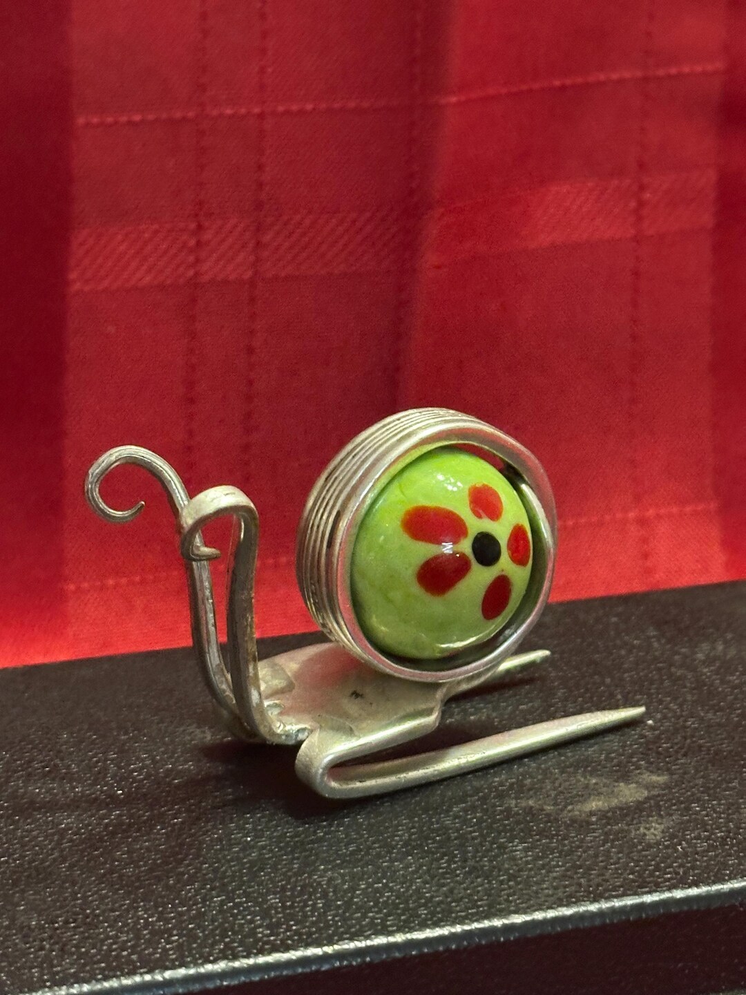 Handmade Silverware Snail Sculpture – Upcycled Flatware Metal Art Decor ...