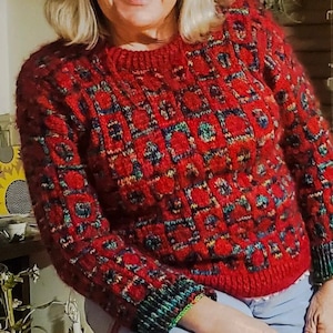 Knitting Pattern | Spot on Sweater - Etsy