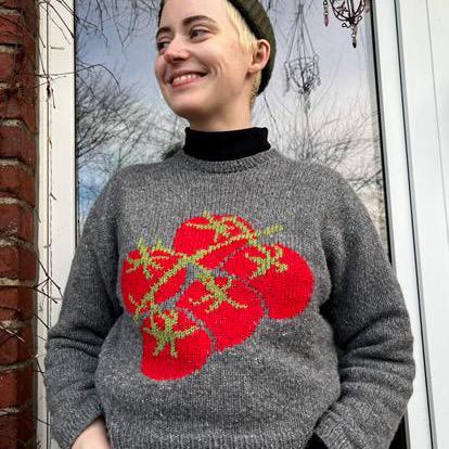 Knitting Pattern | Tomato Sweater - Etsy Australia