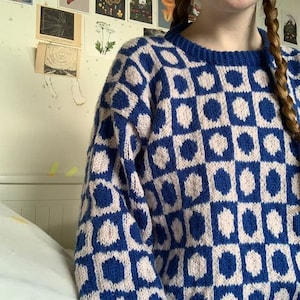 Knitting Pattern | Spot on Sweater - Etsy