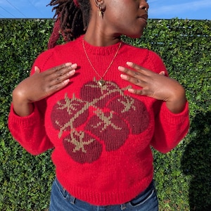 Knitting Pattern | Tomato Sweater - Etsy