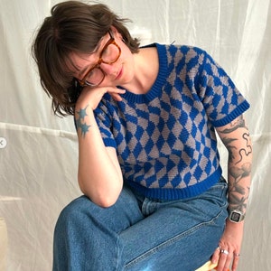 Crochet Pattern | Trippy Tee - Etsy
