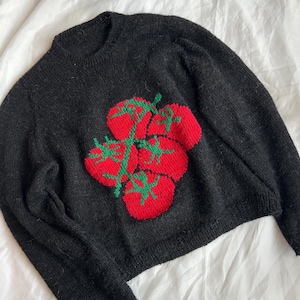 Knitting Pattern | Tomato Sweater - Etsy Australia