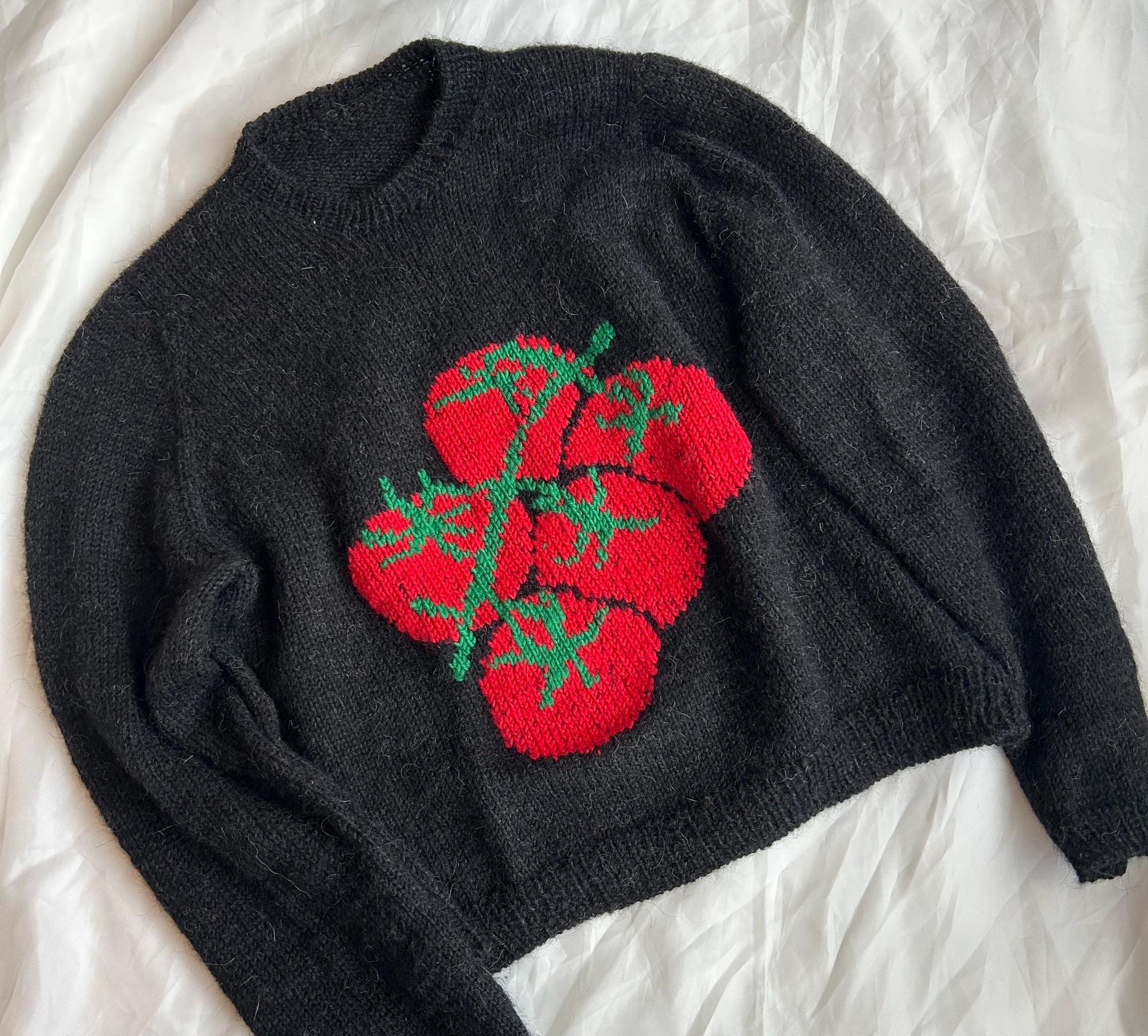 Knitting Pattern | Tomato Sweater - Etsy