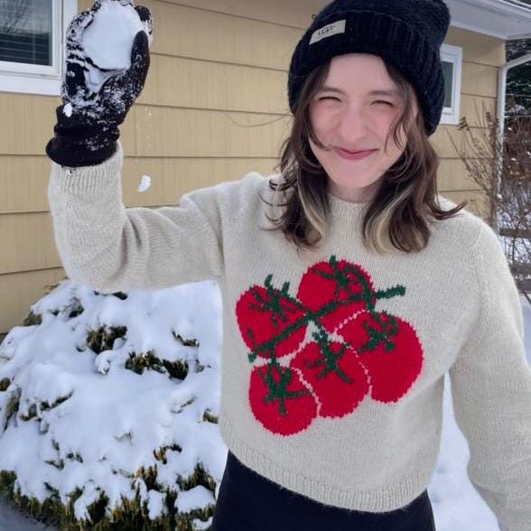 Knitting Pattern | Tomato Sweater - Etsy Australia
