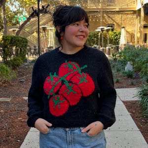 Knitting Pattern | Tomato Sweater - Etsy