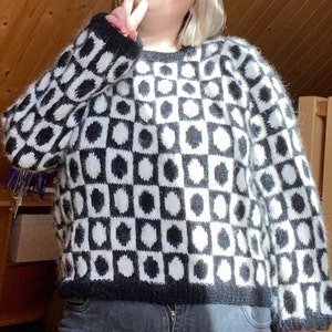 Knitting Pattern | Spot on Sweater - Etsy