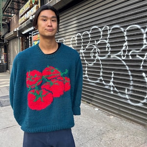 Knitting Pattern | Tomato Sweater - Etsy