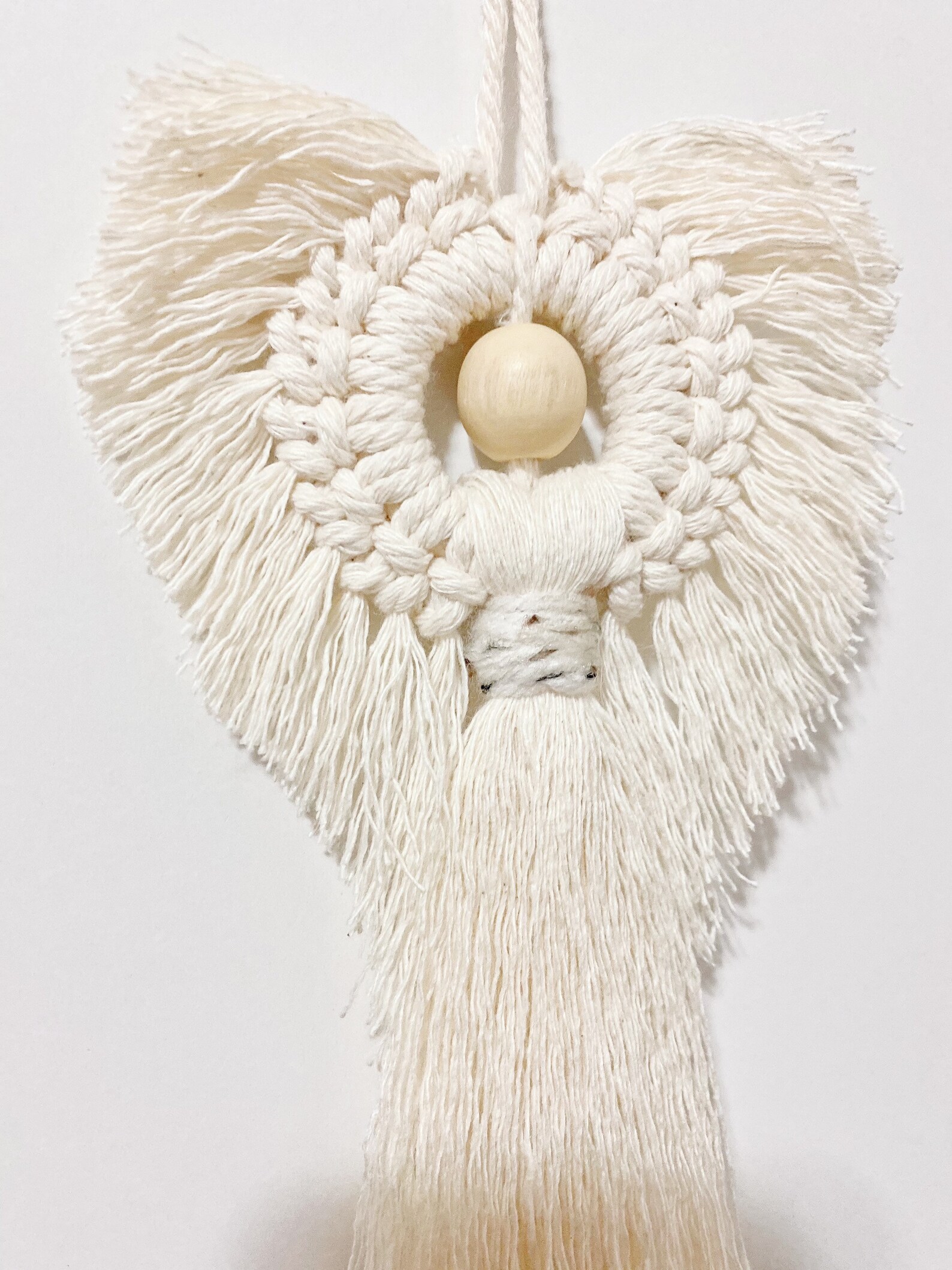 Macrame Angel diffuser angel macrame angel ornament | Etsy