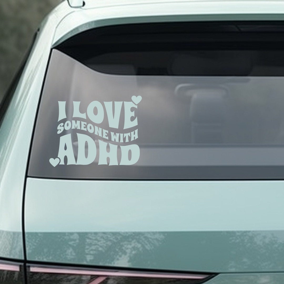 I Love Someone With ADHD - Etsy