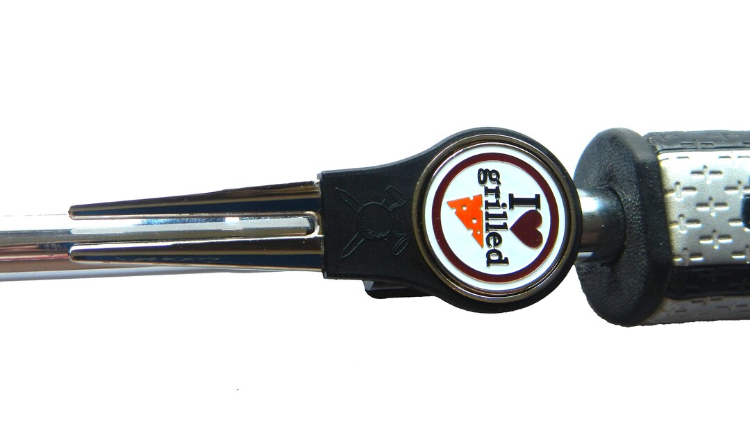 New Putter Mounted Divot Tool and Ball Marker I Love Grilled - Etsy